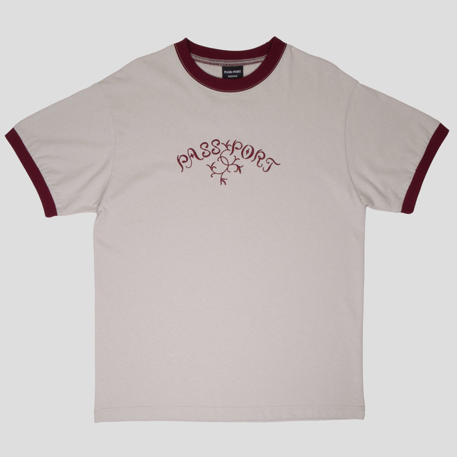 Pass~Port Arthur Ringer Tee - Stone