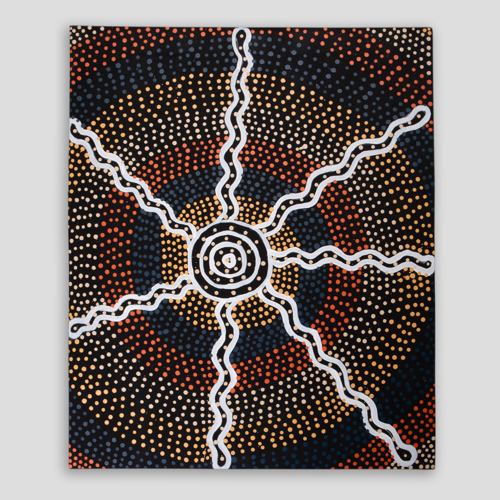 Keanu Nelson Tjakamarra - "Yalka Tjukurrpa (bush onion dreaming ...