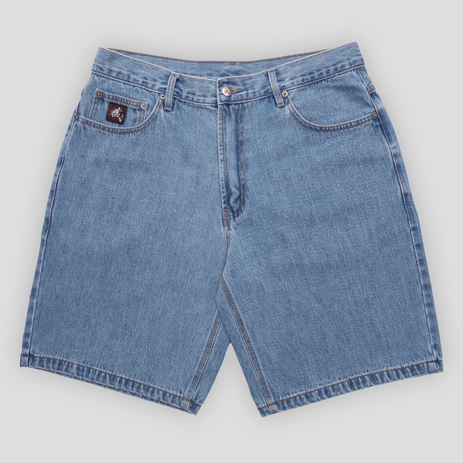 Pass~Port Australian Manufactured Denim Short - Light Indigo