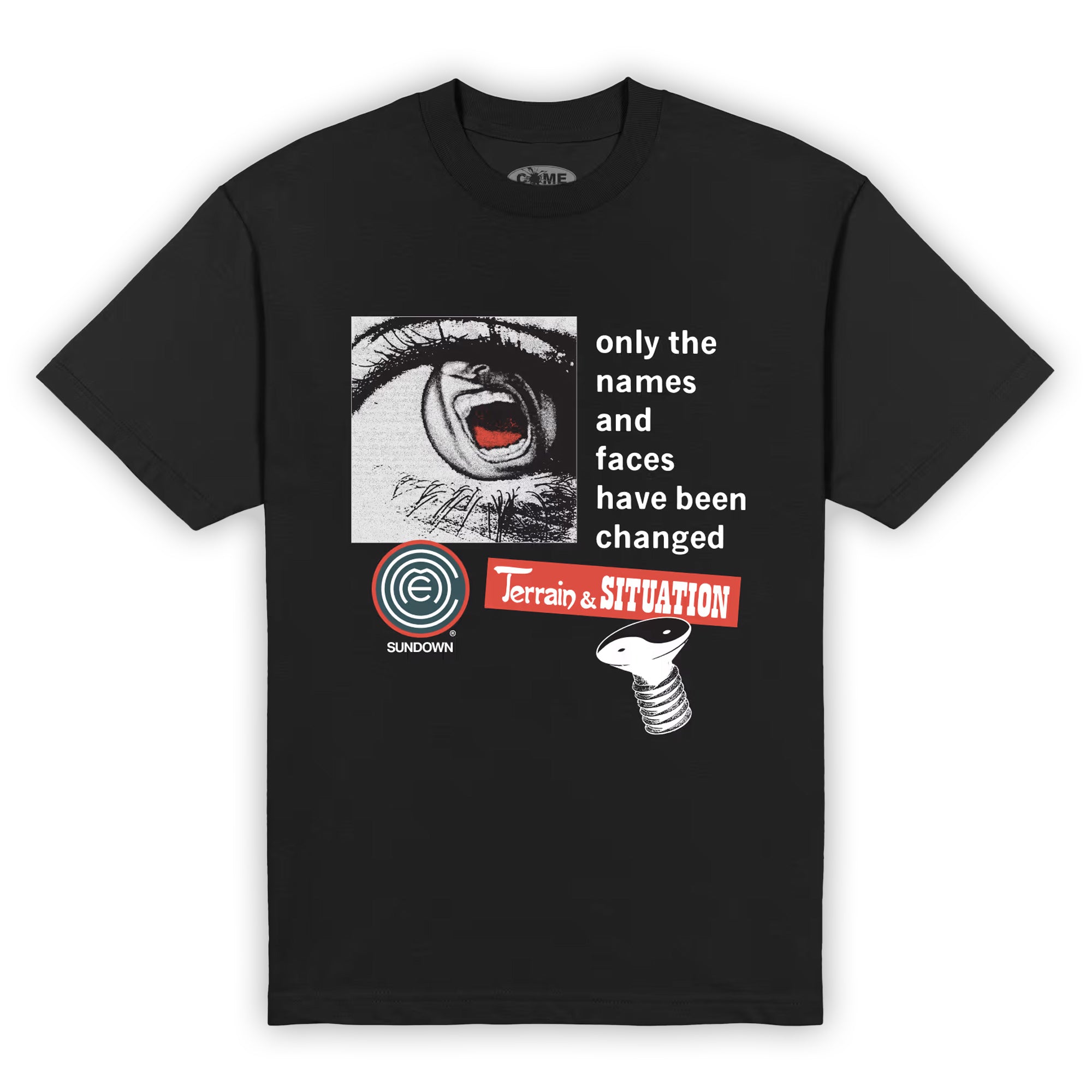 Come Sundown Terrain Tee - Black – Pass~Port