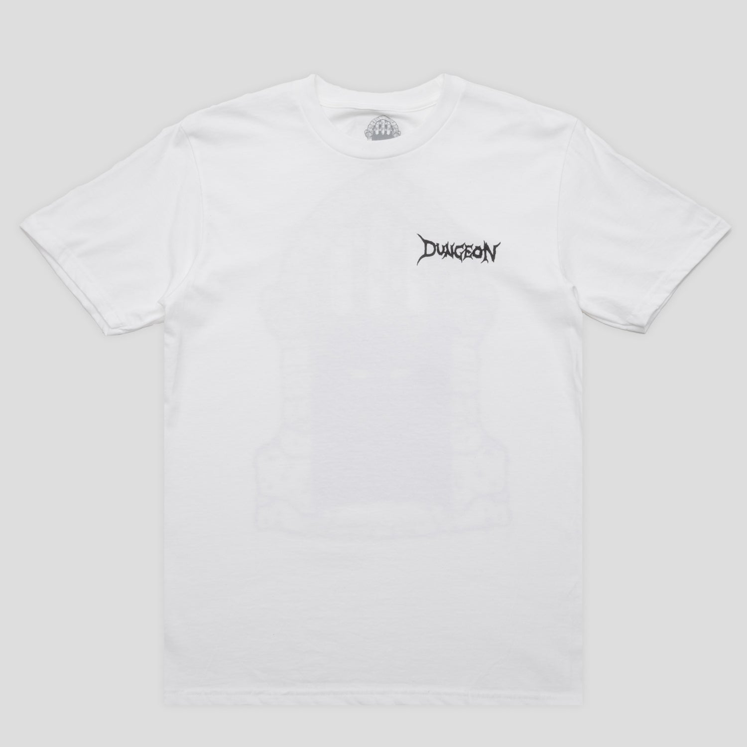 Dungeon Portcullis Tee - White – Pass~Port