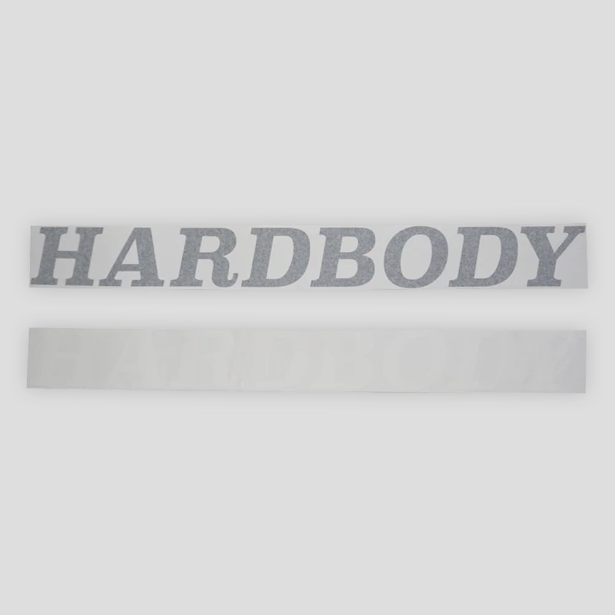 Hardbody 32" Decal Sticker - White – Pass~Port