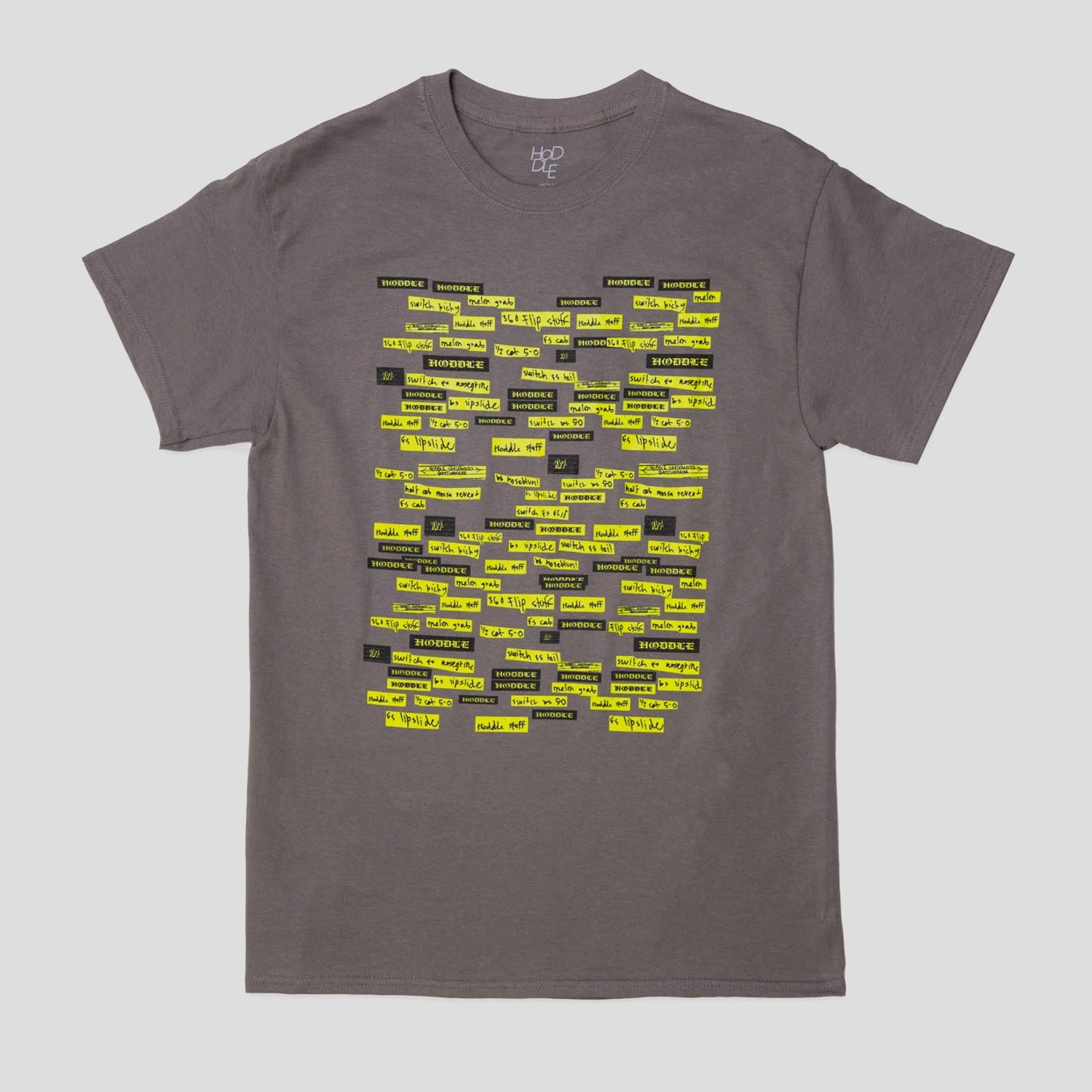 HODDLE "LIST" TEE GREY – Pass~Port